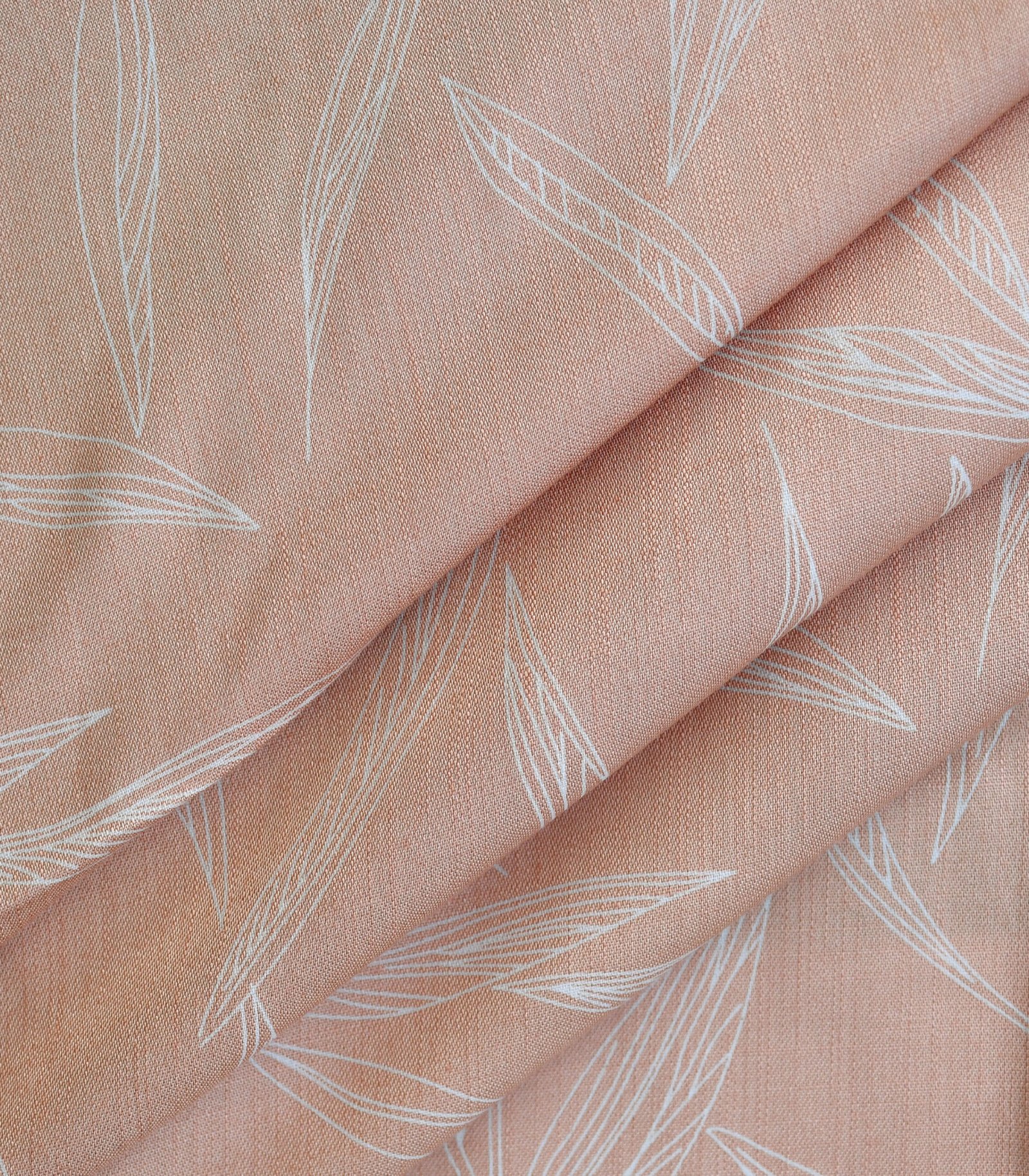 Mustard Base Grey Leaf Fabric Wholesale | Dinesh Exports