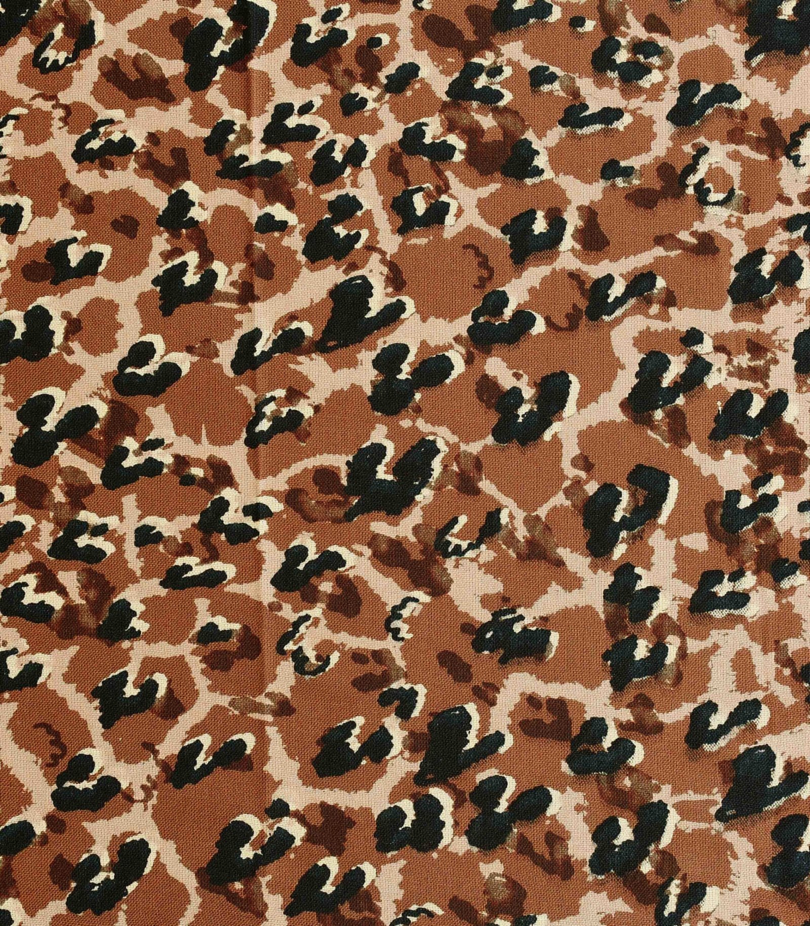 Viscose Animal Print Woven Fabric (FC-OA335) - Dinesh Exports