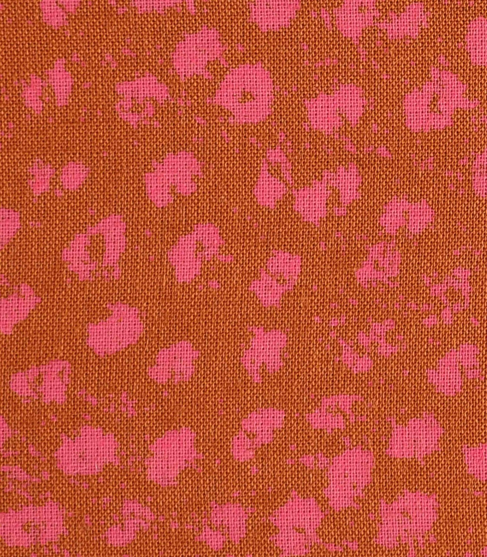 Modal Pink Dot Print Fabric (FC-OA434) - Dinesh Exports
